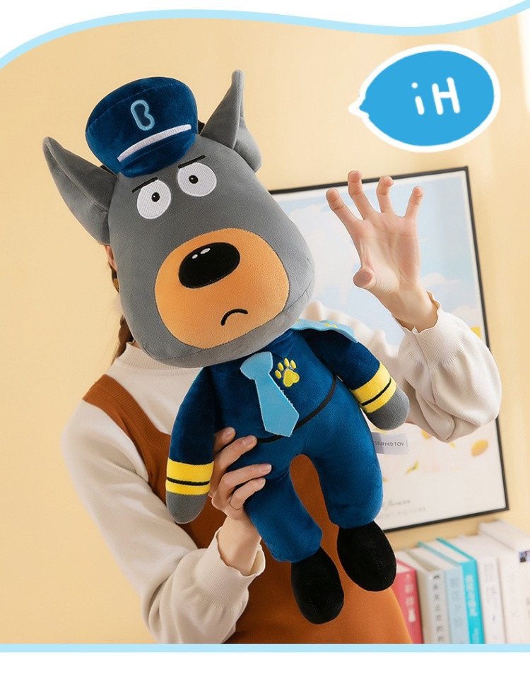 Sheriff Labrador Plush Toy, Sheriff Labrador Stuffed Plush Toys for ...