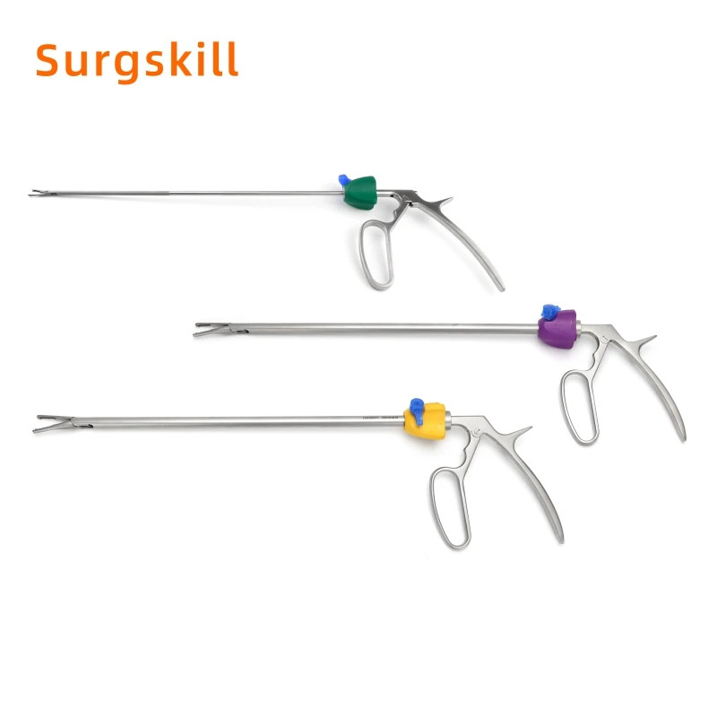 Laparoscopic Hemlock Clip Appliers, Endoscopic Polymer Clips Applicator ...