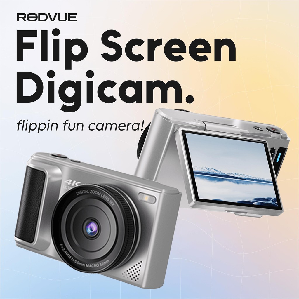 【RODVUE N7 Flip Screen Digicam】by ROADCAM – Flip Screen Digital Camera ...