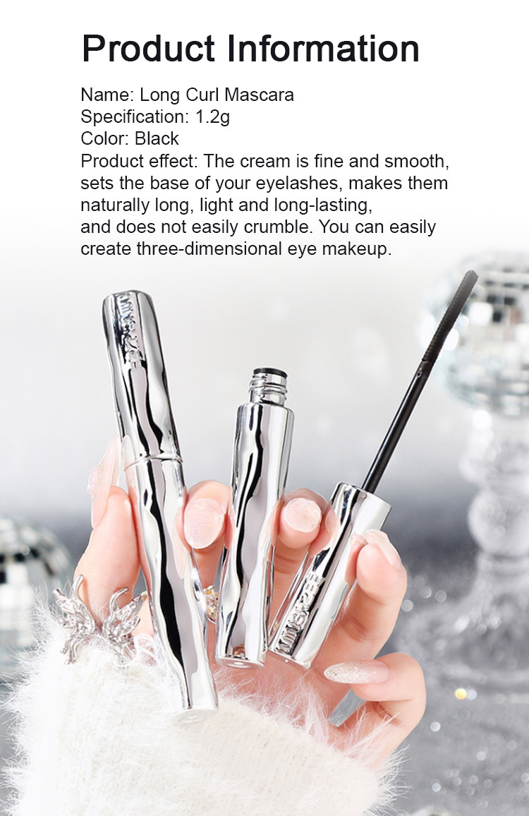 🔥Fast delivery🔥【Enlarge your eyes】Small steel tube mascara/ Waterproof lengthening and curling ...