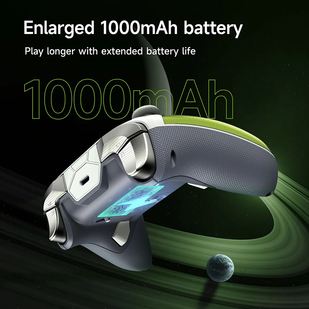 EasySMX D10 Wireless Controller Bluetooth RGB Gamepad with TMR Sticks ...