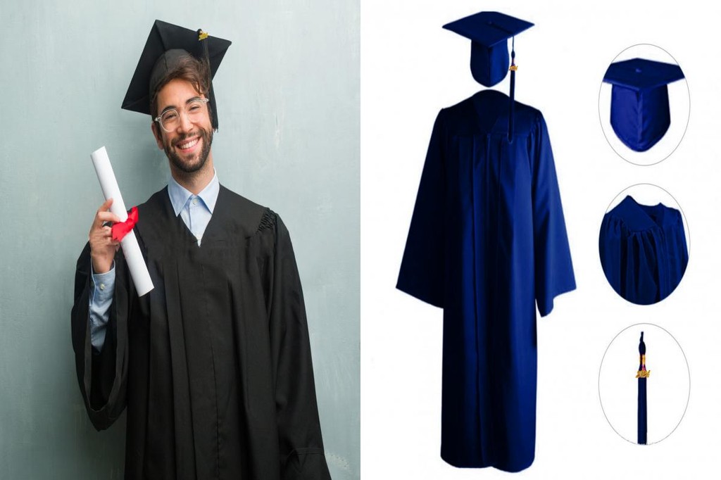 redbuild| Bachelor Robe Hat Graduation Gown Japanese School Graduation ...
