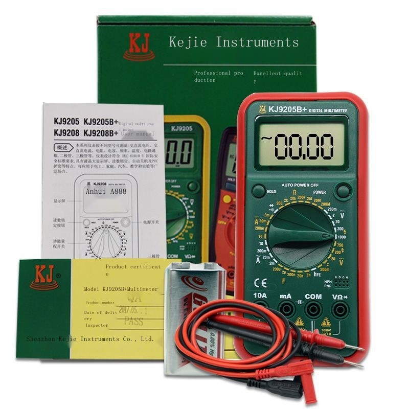 Digital Multimeter Full Range Overload Protection Anti-burn Digital ...