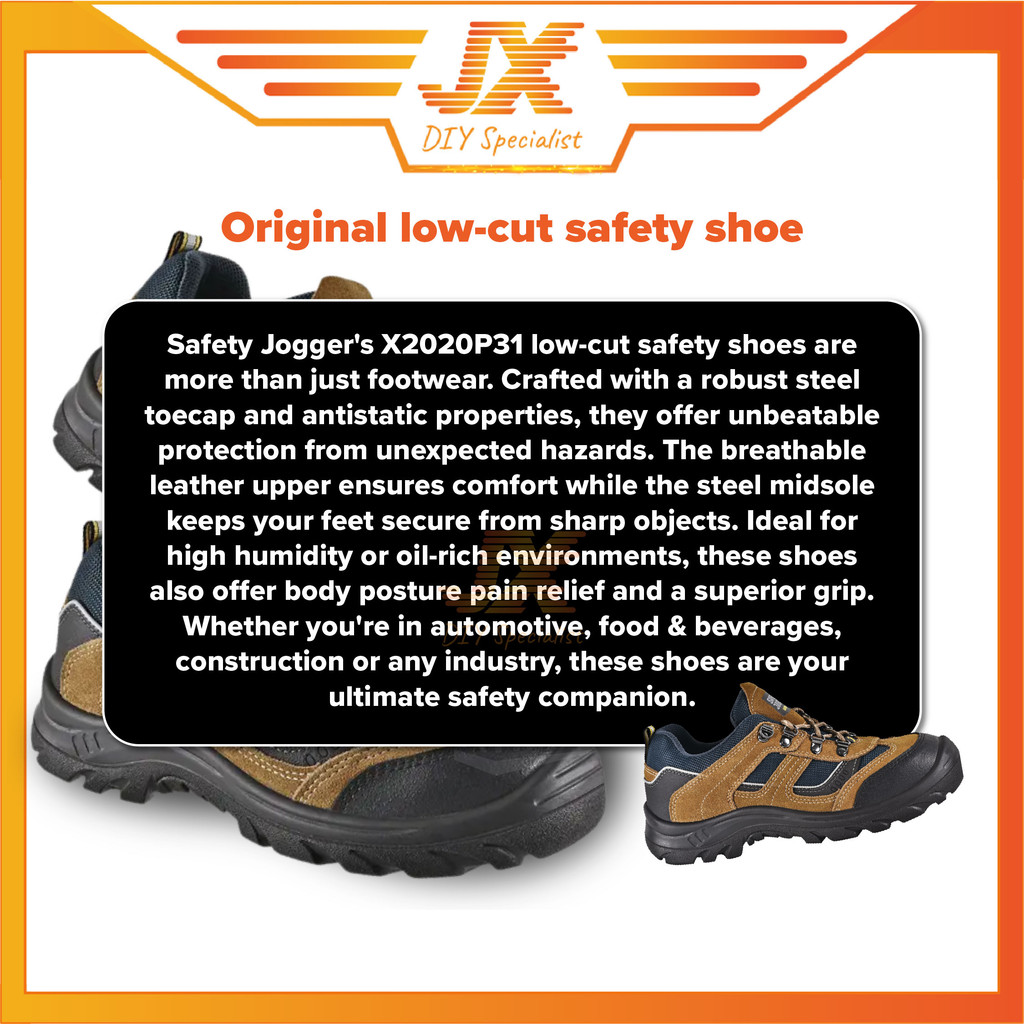 Safety Jogger X2020P Safety Shoes | Shopee Malaysia