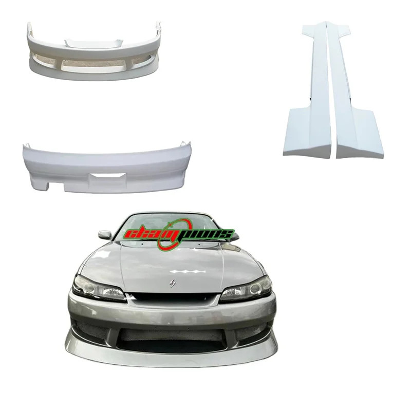 Factory Sale New Design URAS Style FRP Front Rear Bumper Side Skirts ...