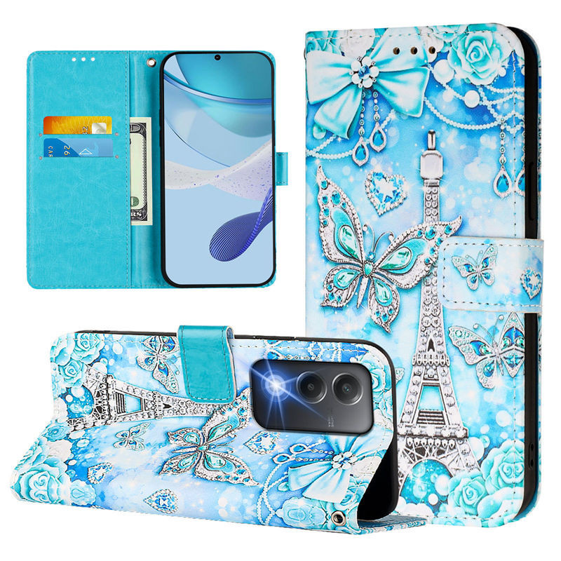 Casing For OPPO A3 Pro 5G CPH2665 Case Fashion Painted Flip Phone Case ...