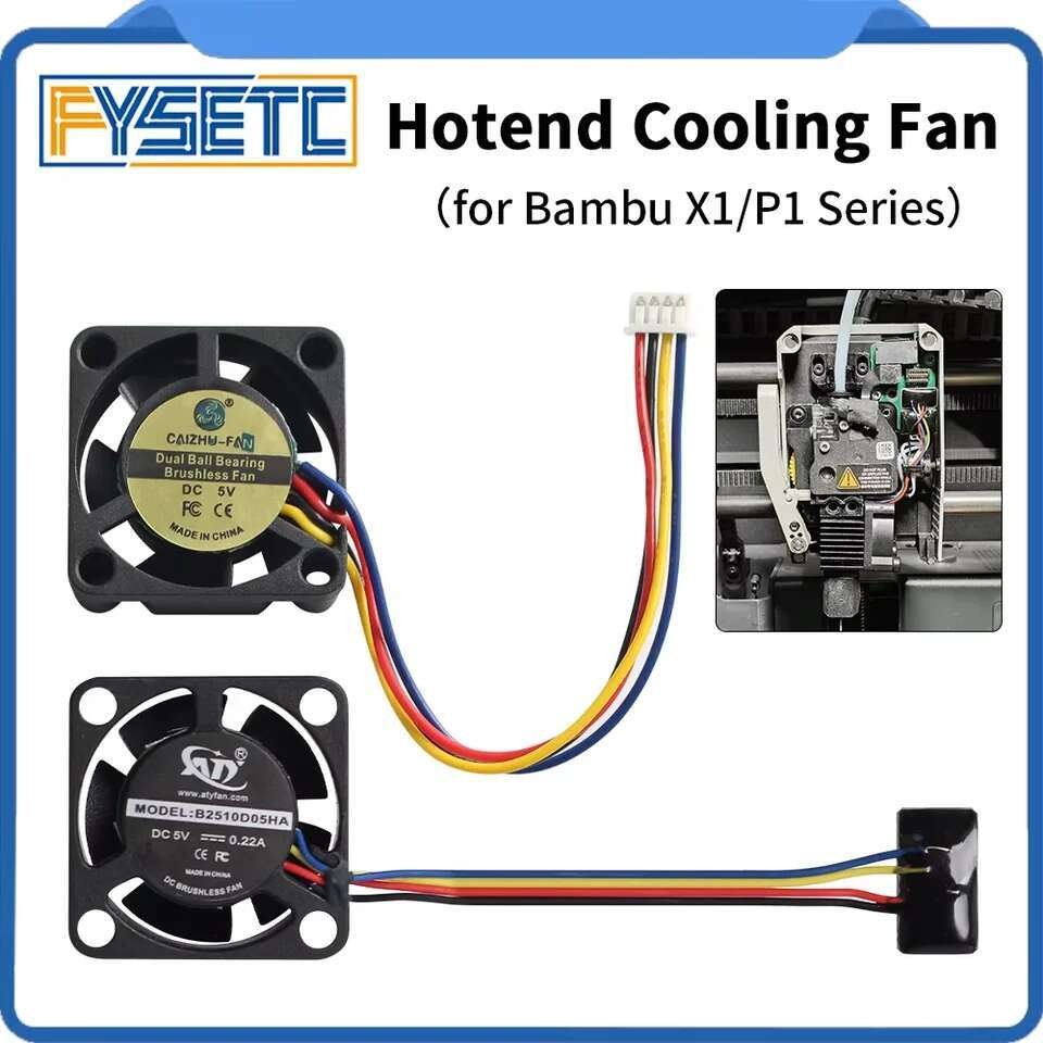 3D For Bambu Lab X1/P1 Series 2510 Hotend Cooling Fan High Quality 3D ...