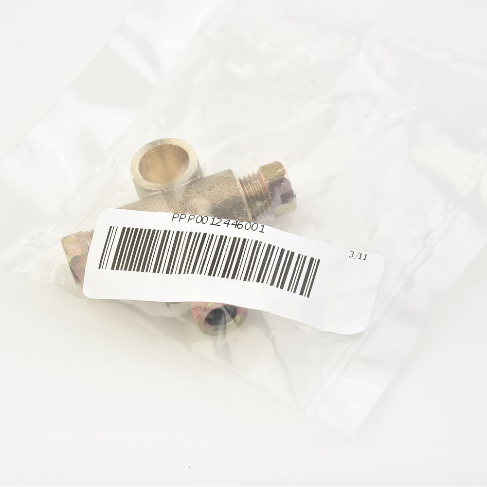 [Carpediem01] 3 Way Brake T Piece Tee With 3 Male Nuts Short Union ...