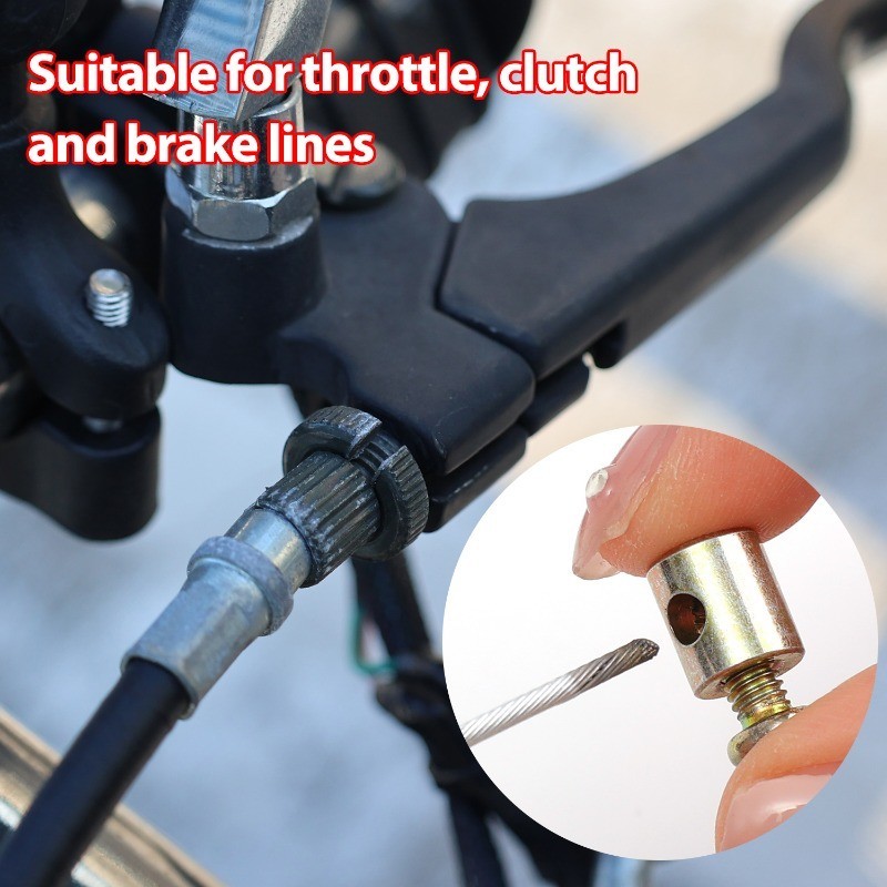 Metal Throttle Cable Clamps - E-Bike Flameout Cable Adjustment Fixator ...