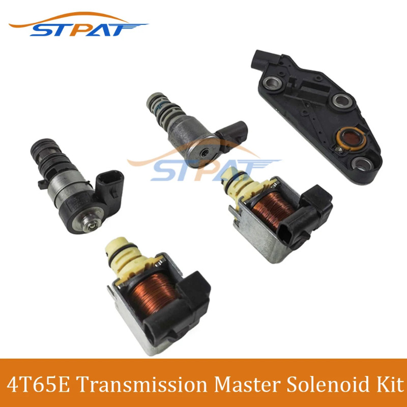 STPAT 4T65E Transmission Master Solenoid Kit EPC Shift TCC Solenoid ...