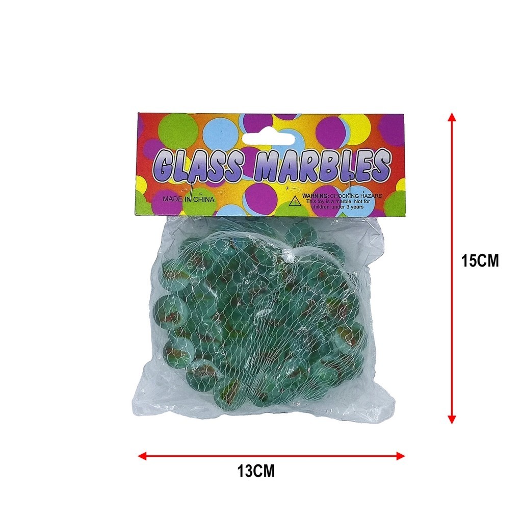 Guli Glass Marbles for Congkak - 1 Pack of Colorful Playing Balls for ...