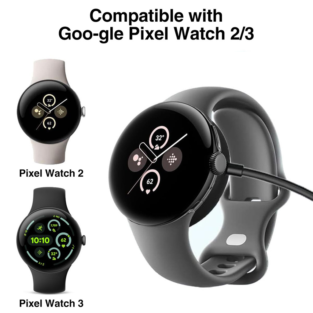 HdoorLink Smartwatch Dock Charger Adapter For Google Pixel Watch 3/2 ...