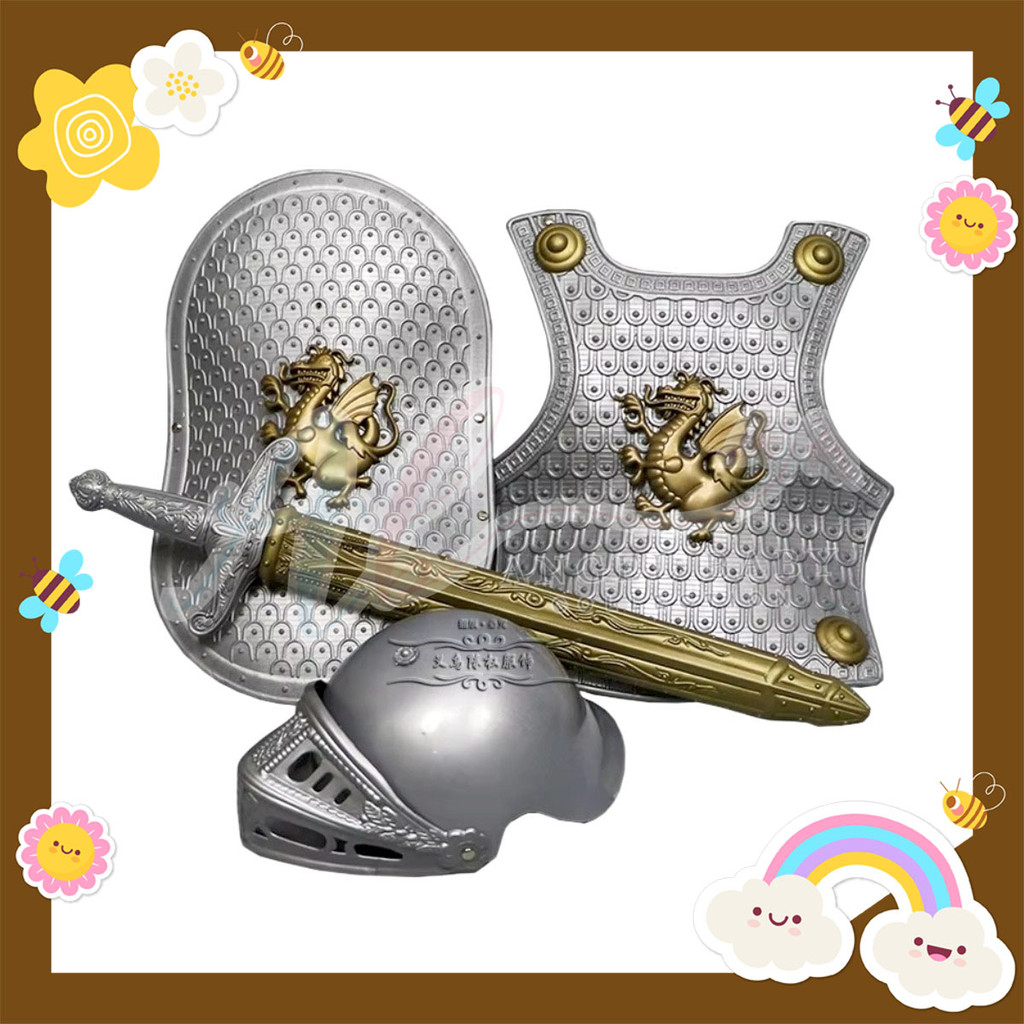 Angel Baby Kids Child Knight Warrior Gladiator Soldier Set Armor Shield ...