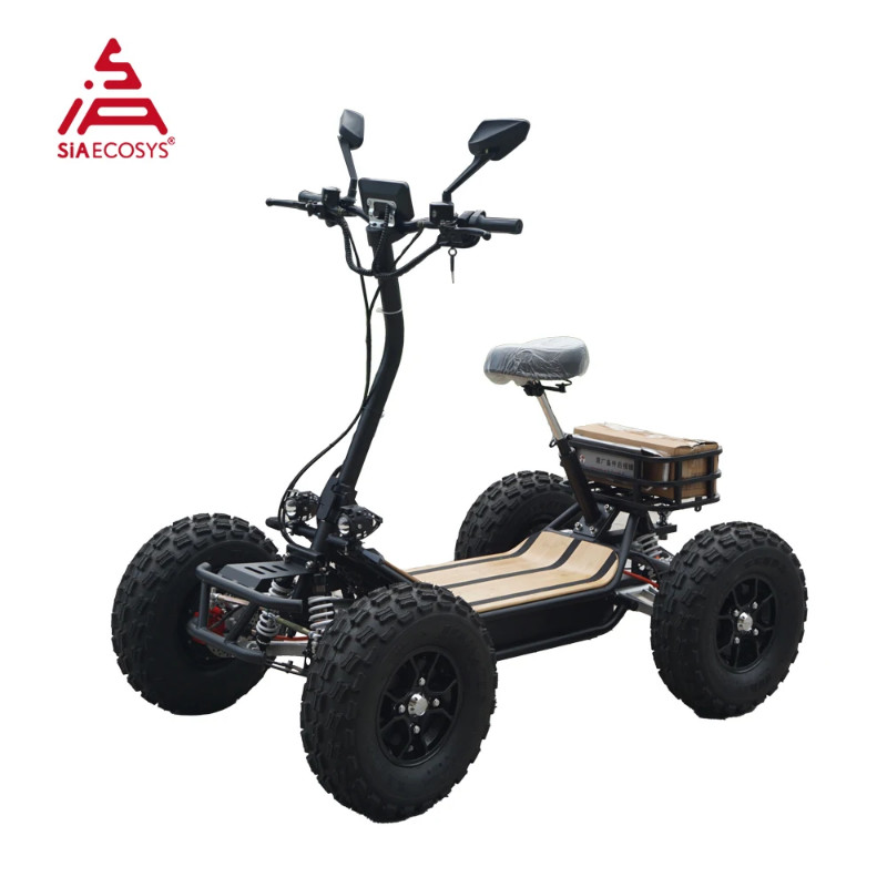 6000W 4WD Electric ATV All Terrain Vehicle 4 Wheel Drive, 60V 45KPH Off ...