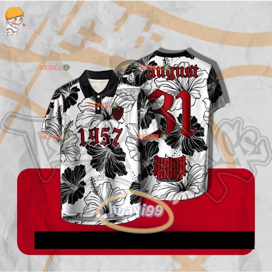 【IN STOCK】1957 Merdeka Clothes 2025 68th Malaysia Tshirt Men Shirt ...