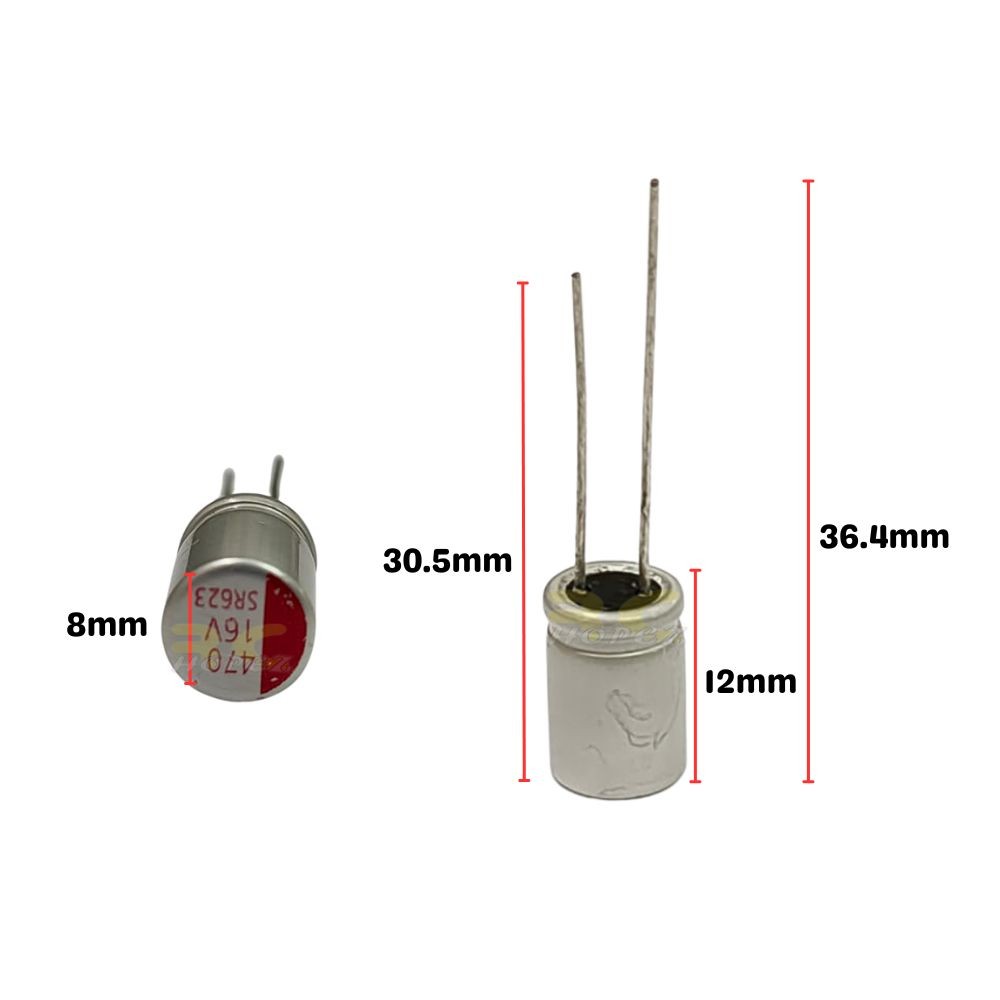Solid Capacitor UPL 16V 470UF Four-in-one ESC Filter Capacitor MX470 ...