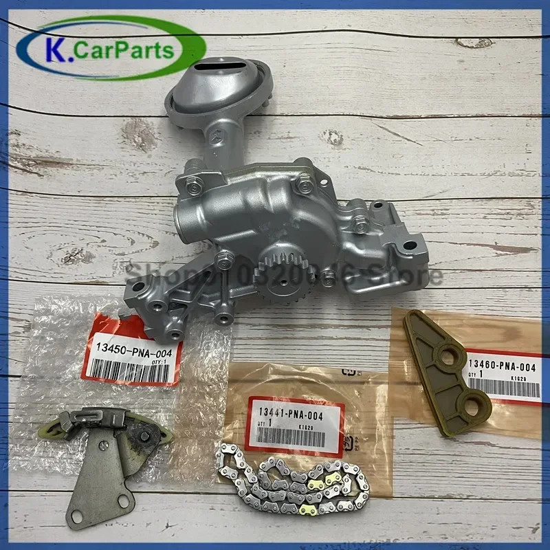 Oil Pump Chain Tensioner Guide Set 13441-PCX-004 13450-PNA-004 13460 ...