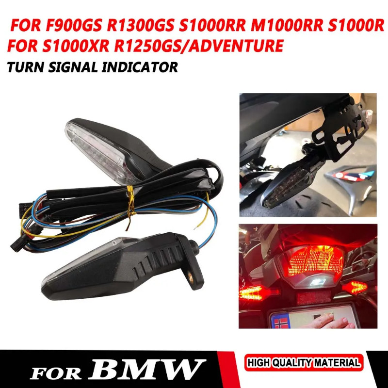 For BMW R1250GS ADV M1000RR S1000RR S1000XR S1000R F900GS R1300GS Turn ...