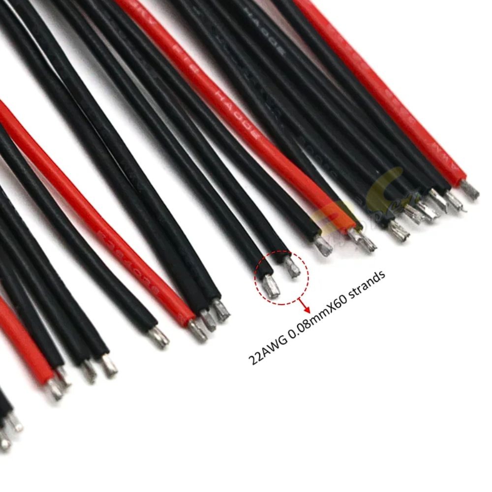 Lipo Battery Balance Charger Cable 22 AWG Silicon Wire Balance Cable ...