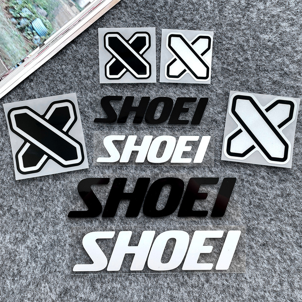 Reflective SHOEI Sticker Motorcycle Helmet Vinyl Waterproof Decal ...