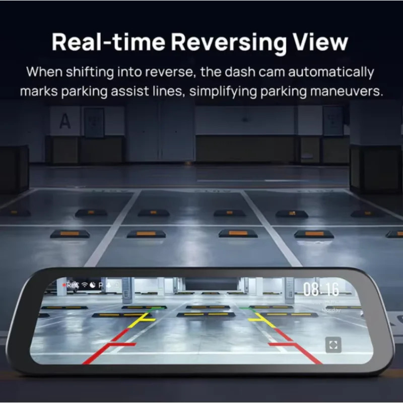 70mai S500 1944P 3K HDR Dash Cam Set, Professional Dual-Channel Car ...