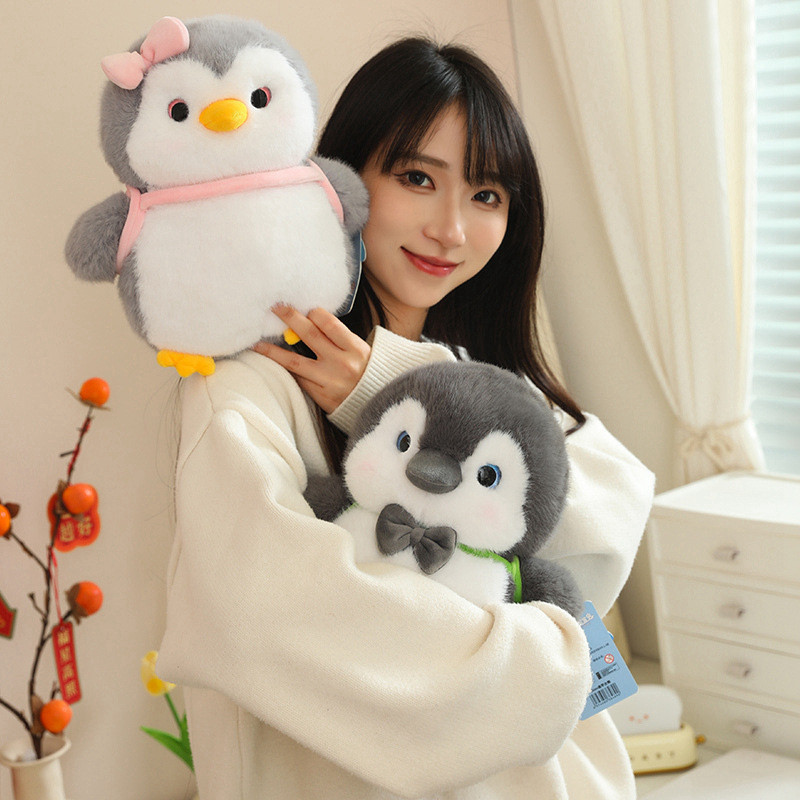 Penguin Plush Dolls Cute Stuffed Animal Doll Toy Bedroom Baby Soothing ...