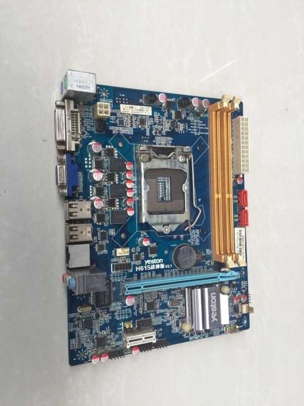 Yeston/Yingtong H61 Motherboard H61S God of War Version 1155-Needle Desktop Third Generation ...