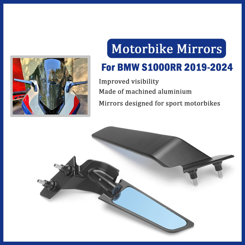 S1000RR Rearview Mirror For BMW S1000RR 2019-2024 2021 2022 2023 ...