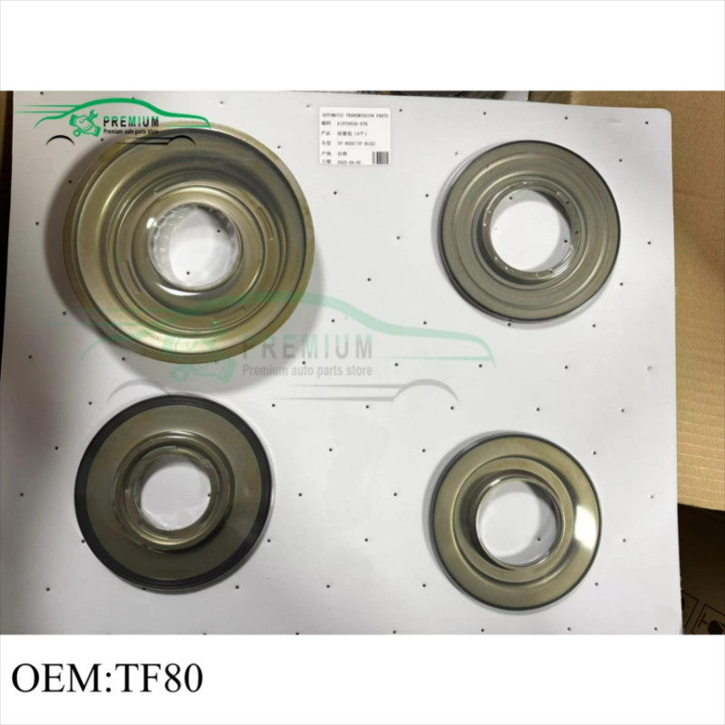 4PCS TF80 TF81SC Auto Transmission Piston Kit TF80-SC TF-81SC Fits For VOLVO CADILLAC FORD ...