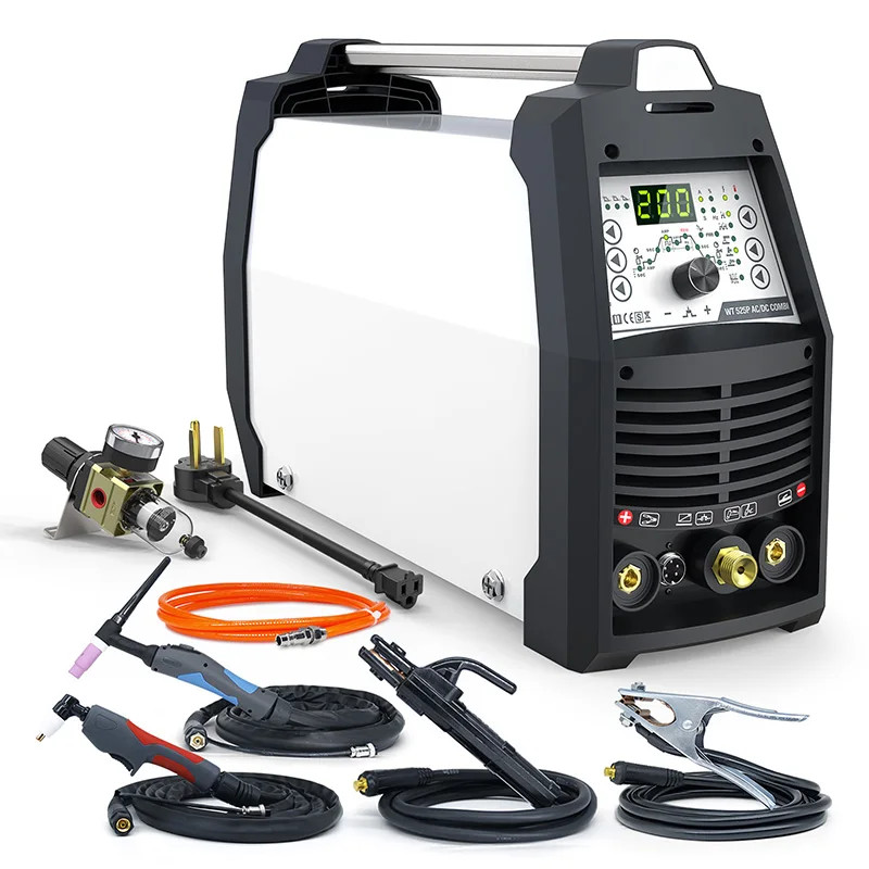 Multi-function Semi-automatic Synergy Pulse MIG MAG MMA HF TIG CUT 6 IN ...