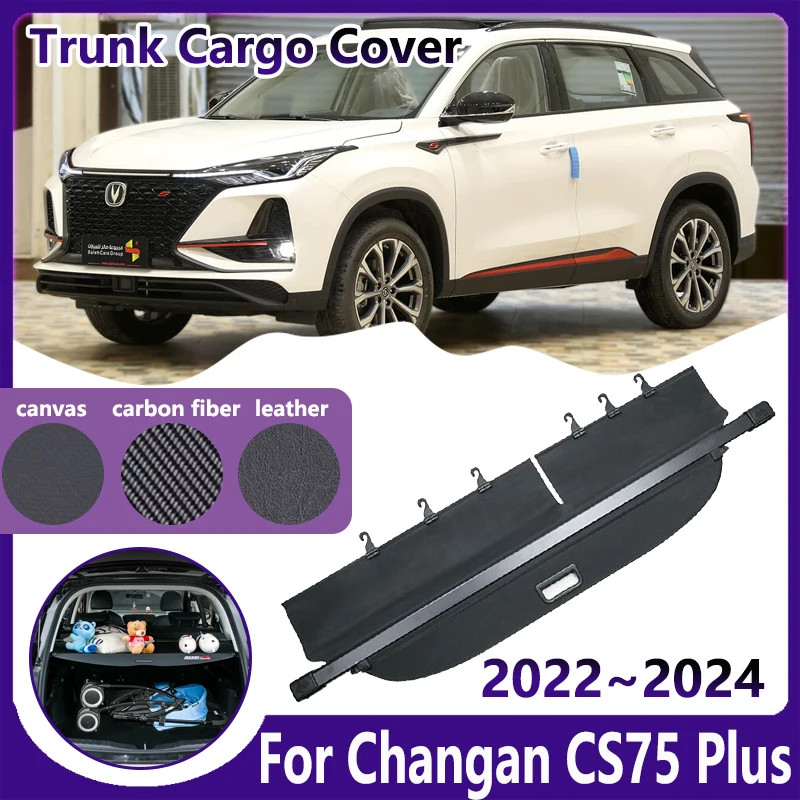 for Changan CS75 Plus II 2022 2023 2024 Dedicated Car Trunk Curtain ...