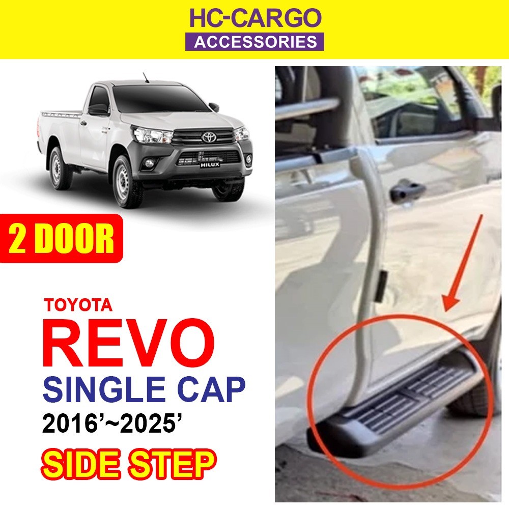 Toyota Hilux Revo GUN125 2016 - 2025 Model Single Cab Side Step Ori ...