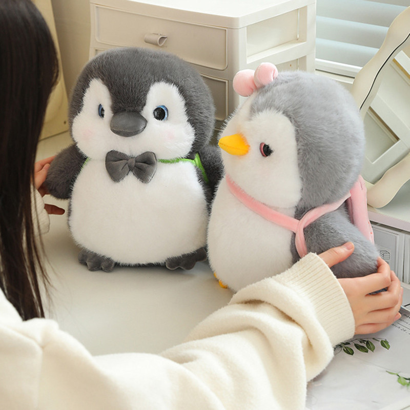 Penguin Plush Dolls Cute Stuffed Animal Doll Toy Bedroom Baby Soothing ...