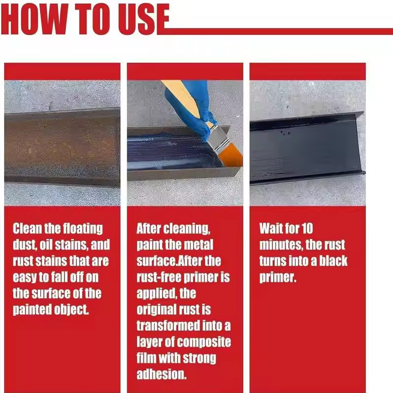 Rust Inhibitor Rust Preventer Effective Tank Rust Remover Rusty Metal ...