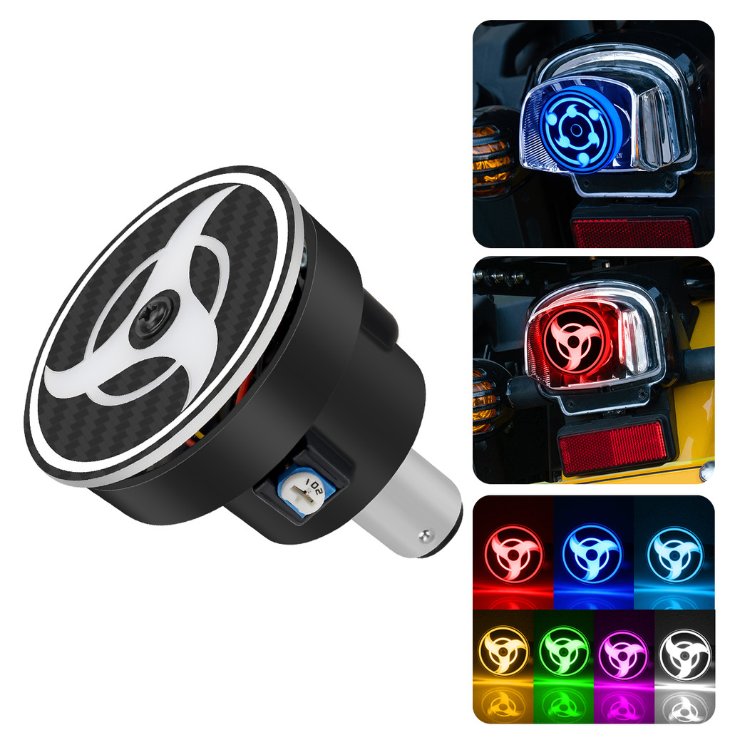 1157 Led Rotating Brake Tail Light Motorcycle Led Brake Light P21/5W ...
