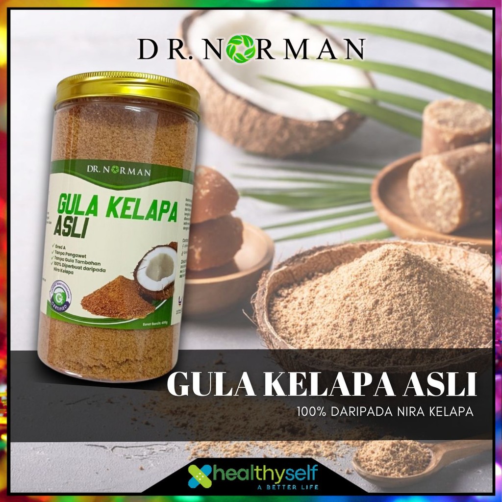 Gula Kelapa Asli Tanpa Campuran by DR NORMAN/ Serbuk Gula Melaka / Pure ...
