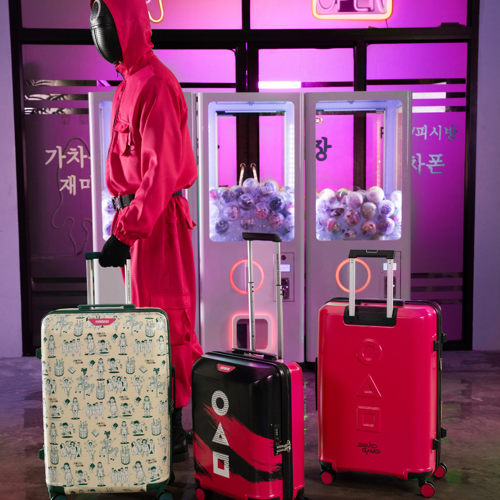Tourister Limited Edition Squid Game Spinner Luggage 52cm – Cabin Size ...