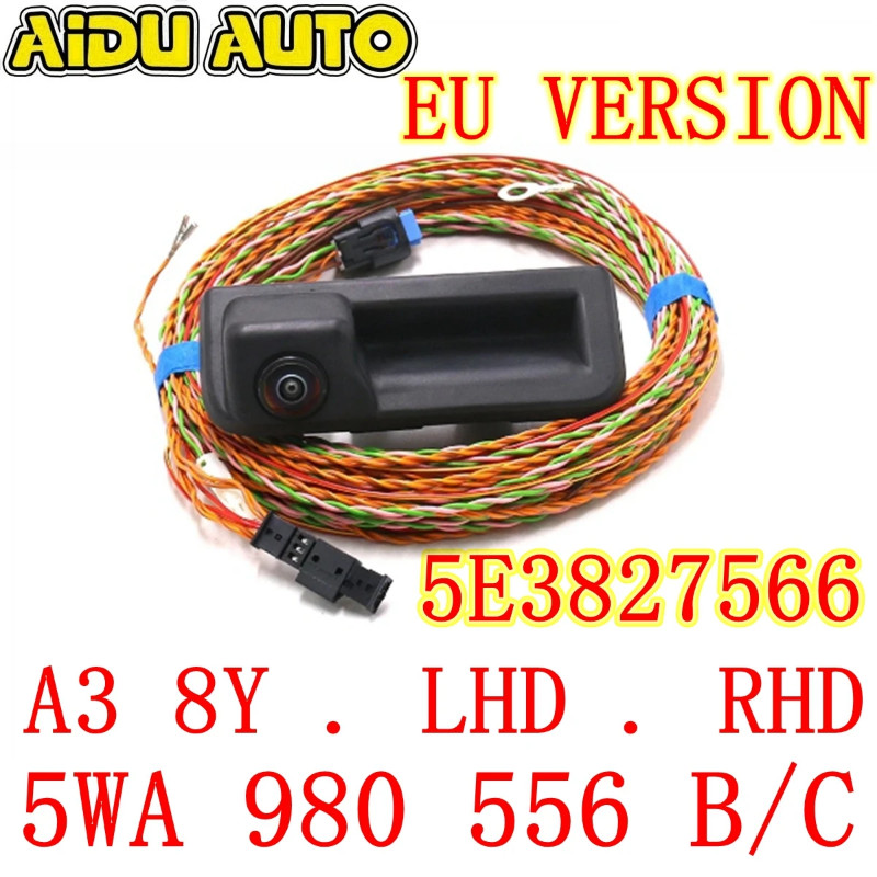 FOR NEW AUDI A3 8Y 2021 - High Line Rear View Camera with Guidance Line ...