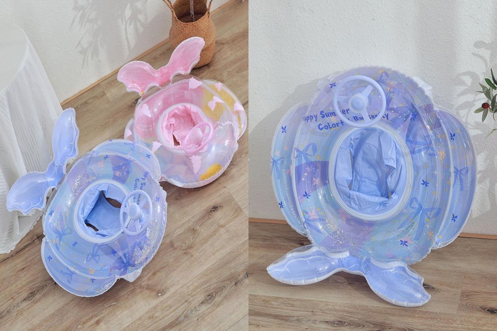 Sturdy Inflatable Tube Inflatable Pool Float Mermaid Tail Inflatable ...