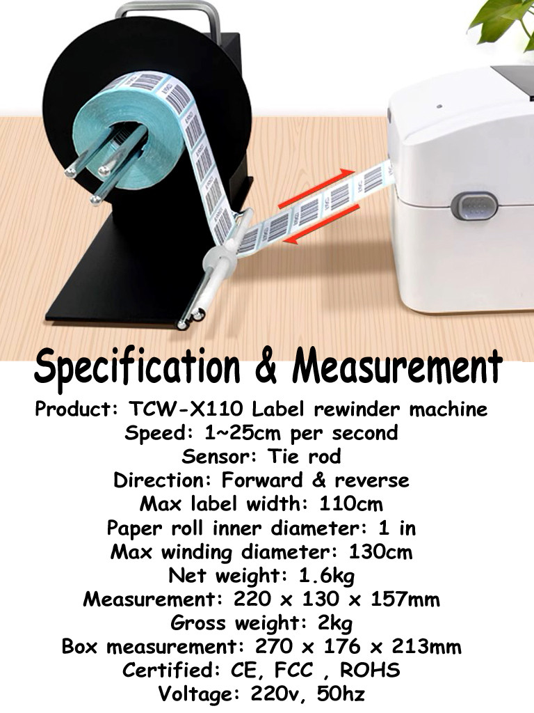 Label Rewinder Machine | Shopee Malaysia