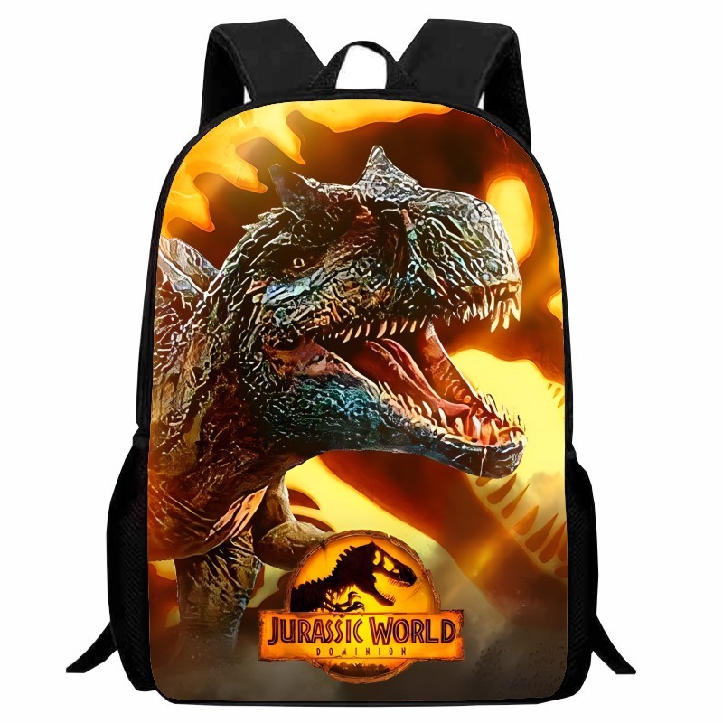Jurassic World Backpack New Printed Student For Grade 123 | Shopee Malaysia