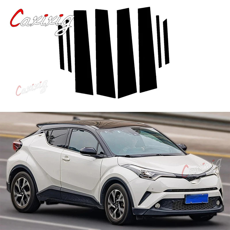Car Styling Pillar Posts for Toyota C-HR CHR 2018 2019 2020 2021 2022 ...