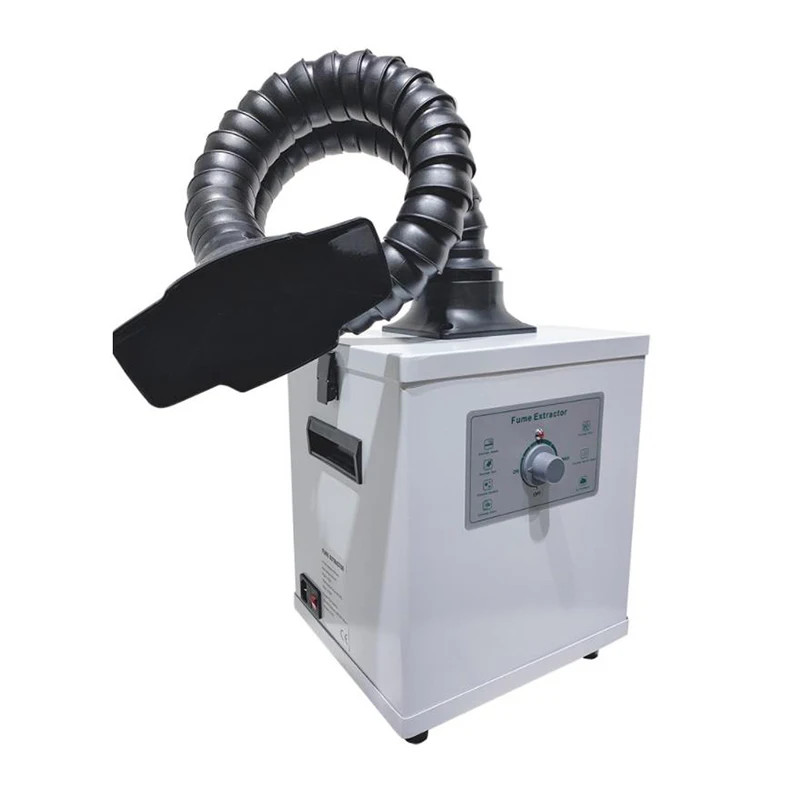 NEW Cleanroom Single Arm Fume Extractor Smoke Purifying Filter ...