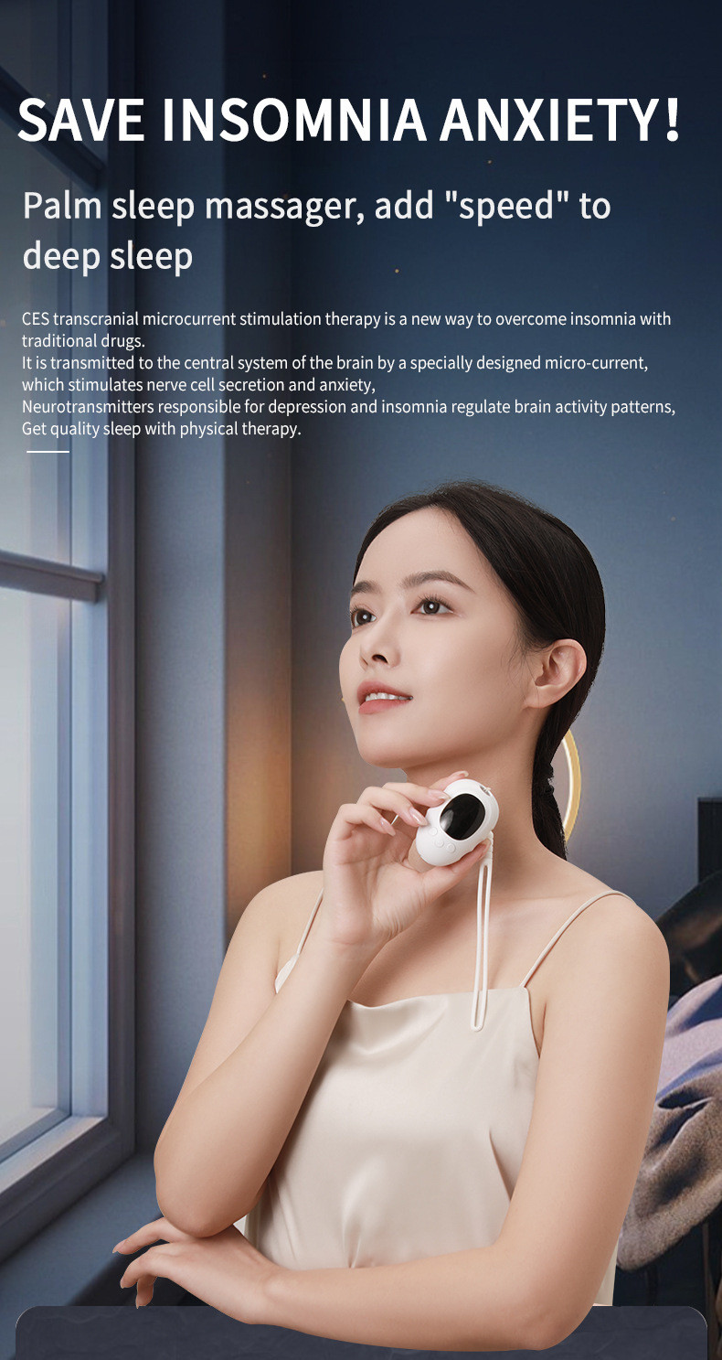 Handheld Microcurrent Sleep Aid Device for Anxiety Relief and Insomnia ...