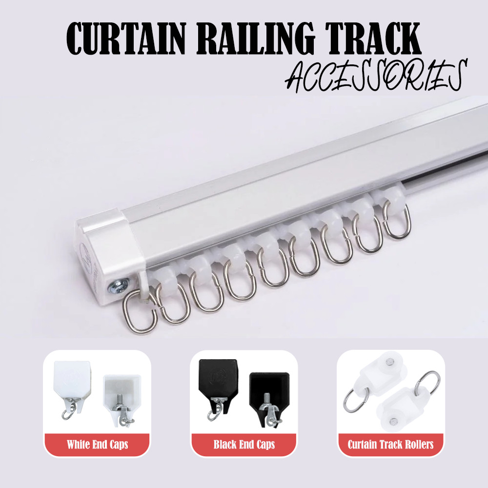 Super DOSO Curtain Track For Rail Accessories / Accessories End Cap MB ...
