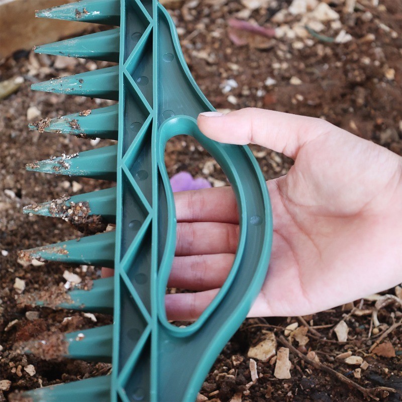 Garden Seeder Tool 12-Hole Fast Seeding Seed-in Soil Digger Handheld ...