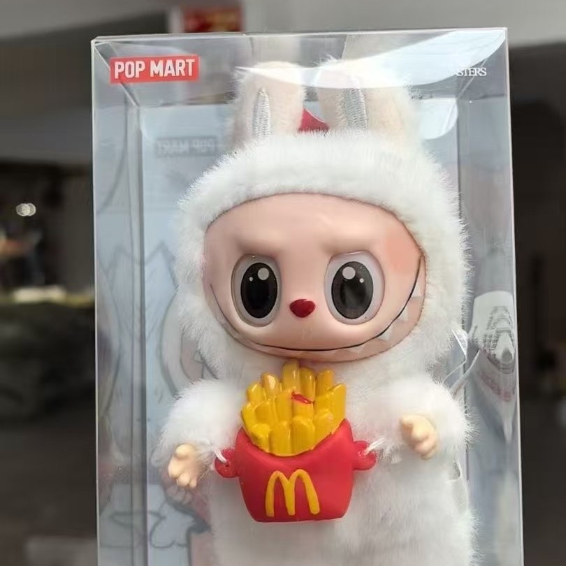 New labubu Labu labubu Series Plush Vinyl Face Mystery Box Macaron ...