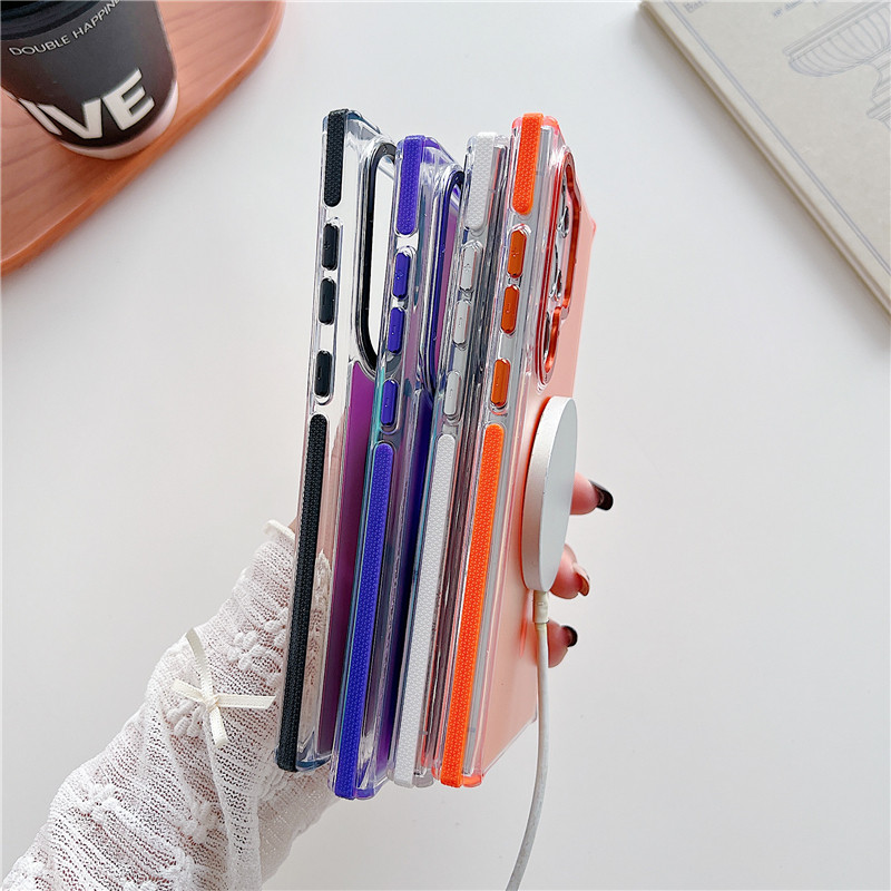 Colorful color changing phone case For Samsung S25 S24 S23 S22 S21 ...