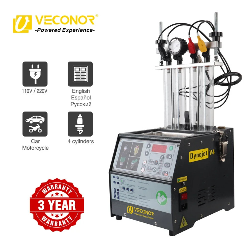 Intelligent Car Fuel Injector Cleaner & Tester Cleaning Machine ...