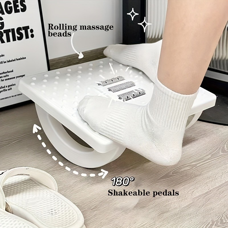 Foot Stool Rest Stool Stool Under Office Desk Foot Massage Roller Foot ...